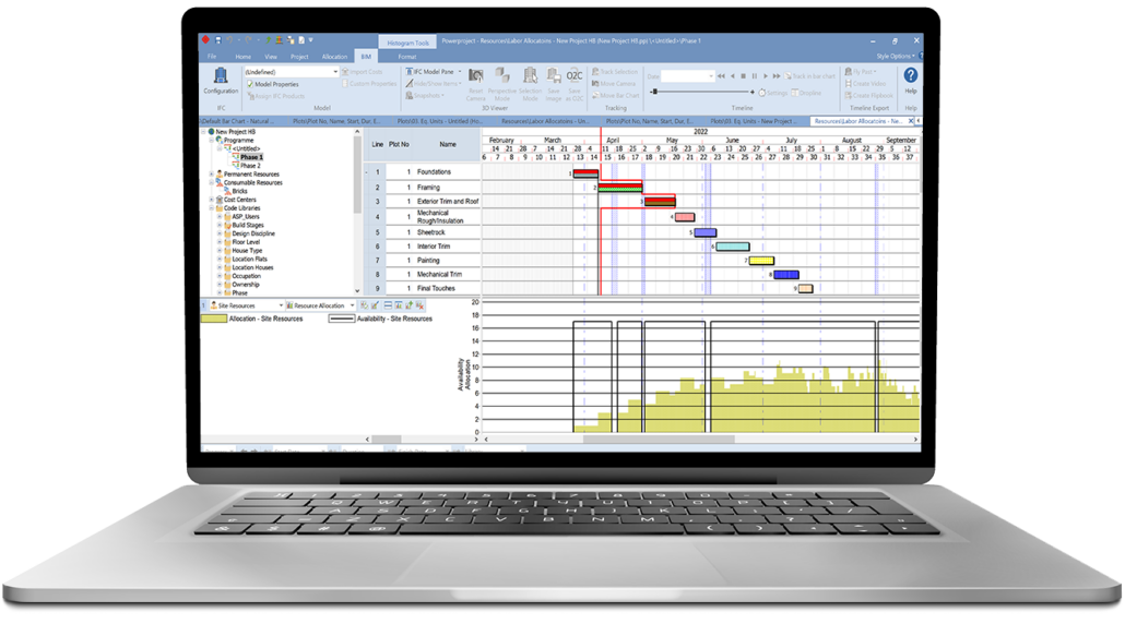 Construction Planning Software for Scheduling & Management
