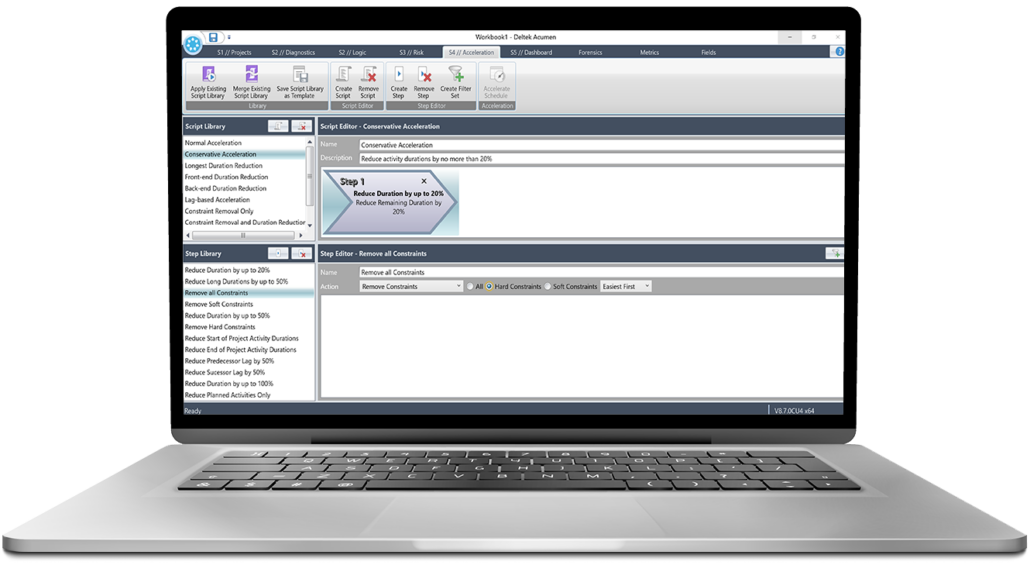 Deltek - Acumen Schedule and Risk Analysis Software Framework
