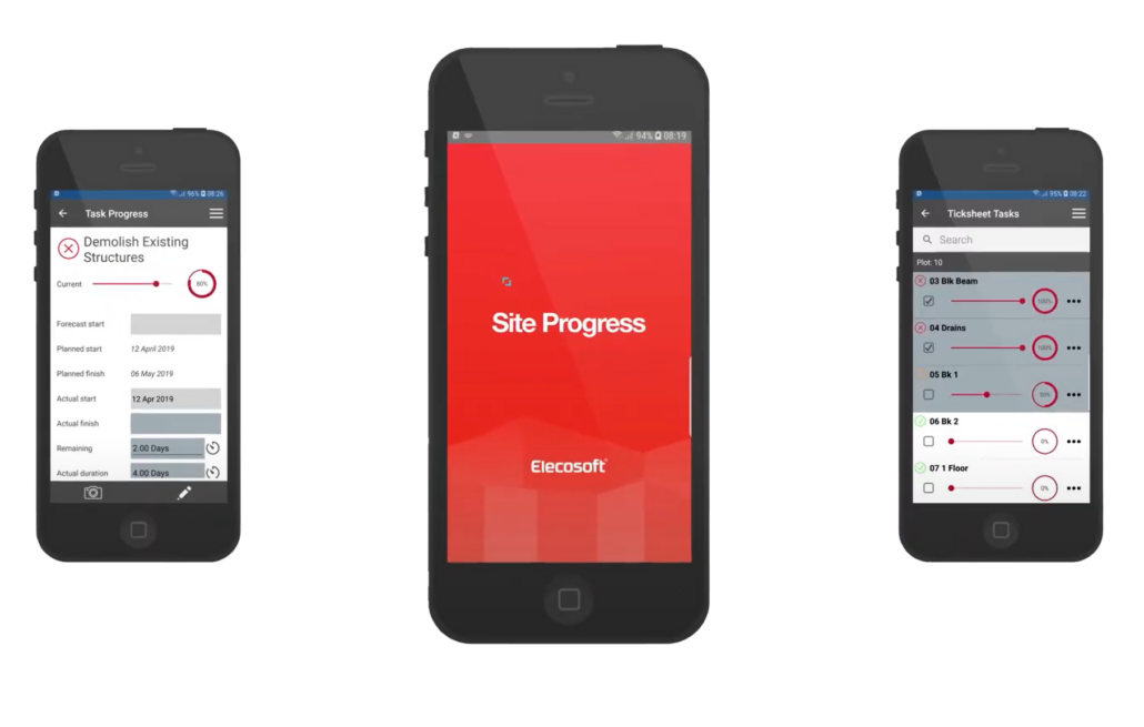 Mobile Job Site Project Management & Progress Monitor