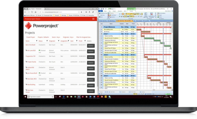 Powerproject Vision - Cloud Based Construction Project Scheduling
