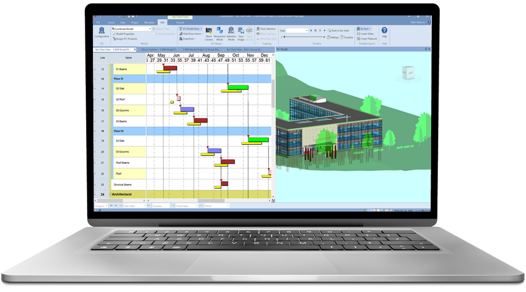 Construction Planning Software, Project Scheduling & 4D Modelling